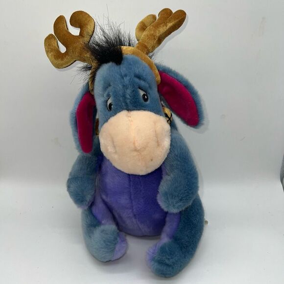 Disney | Holiday | Disneystoreexclusive Retro Eeyore Reindeerplush ...